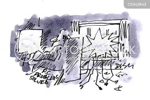 Computer Cartoons and Comics - funny pictures from CartoonStock