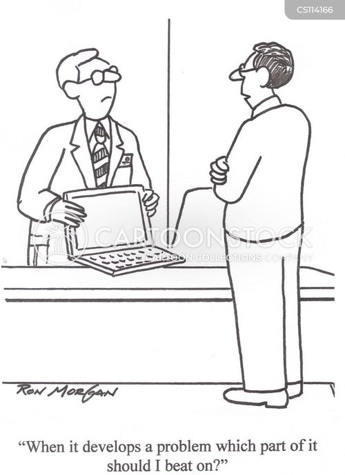 Computer Technies Cartoons and Comics - funny pictures from CartoonStock