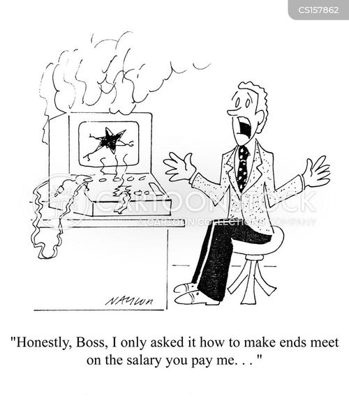 Wage Earner Cartoons and Comics - funny pictures from CartoonStock