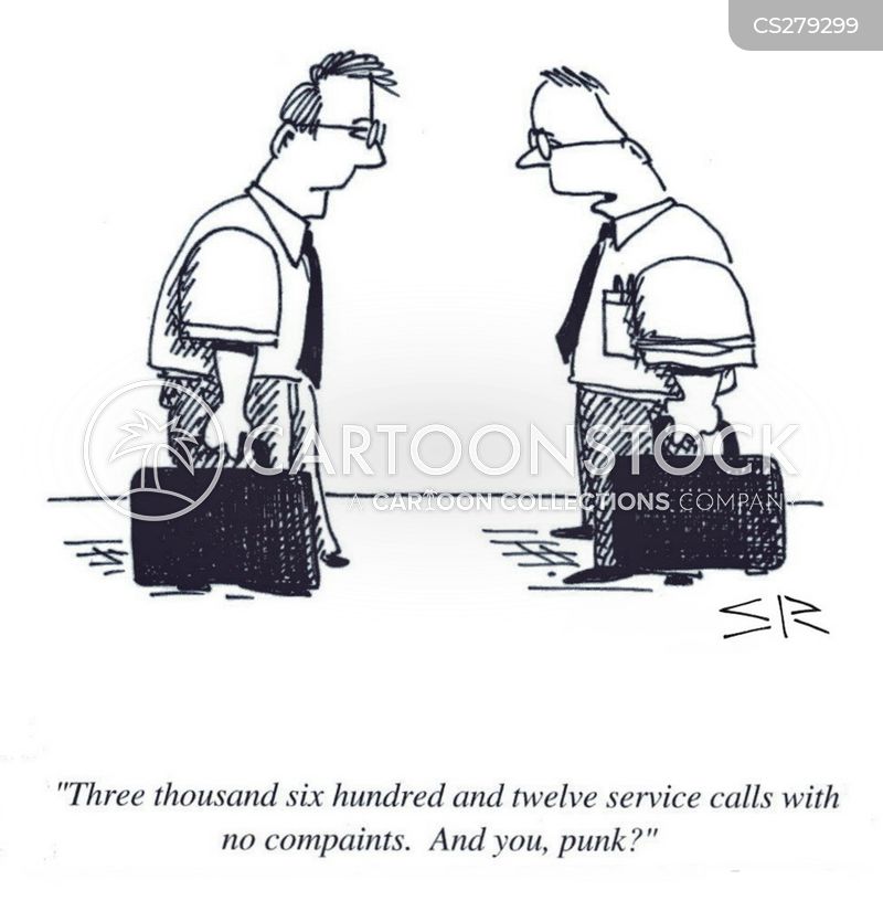 Service Calls Cartoons and Comics - funny pictures from CartoonStock