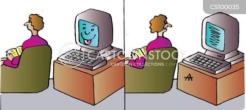 Screen Saver Cartoons and Comics - funny pictures from CartoonStock