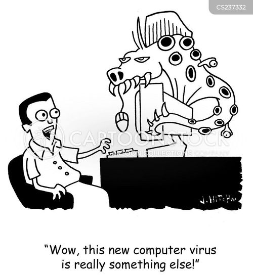 Computer Bug Cartoons and Comics - funny pictures from CartoonStock