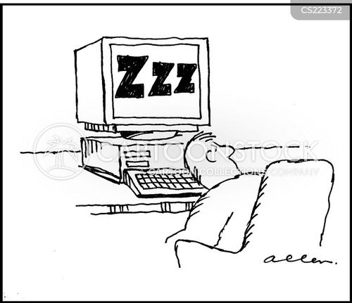 Asleep At Desk Cartoons and Comics - funny pictures from CartoonStock