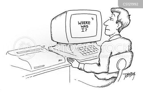 Memory Upgrade Cartoons and Comics - funny pictures from CartoonStock