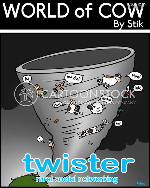Tornado Hunters Cartoons and Comics - funny pictures from CartoonStock