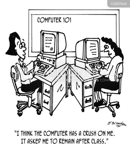 Computer Class Cartoons and Comics - funny pictures from CartoonStock