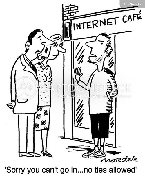 Dresscode Cartoons and Comics - funny pictures from CartoonStock