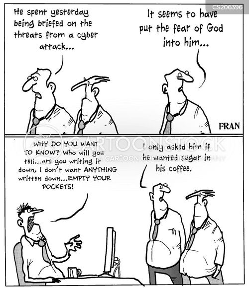 Cyber Attack Cartoons and Comics - funny pictures from CartoonStock