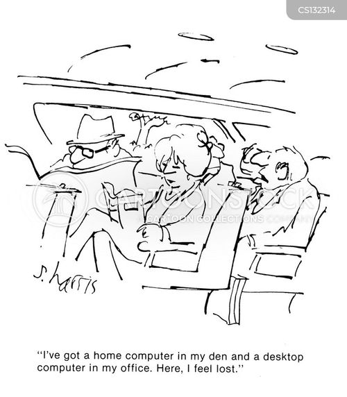 Feeling Lost Cartoons and Comics - funny pictures from CartoonStock