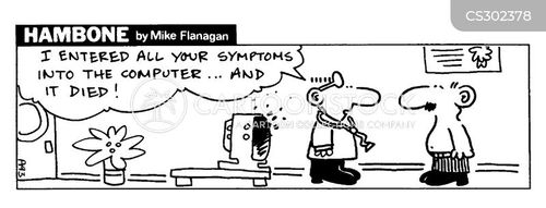 Computer Analysis Cartoons and Comics - funny pictures from CartoonStock