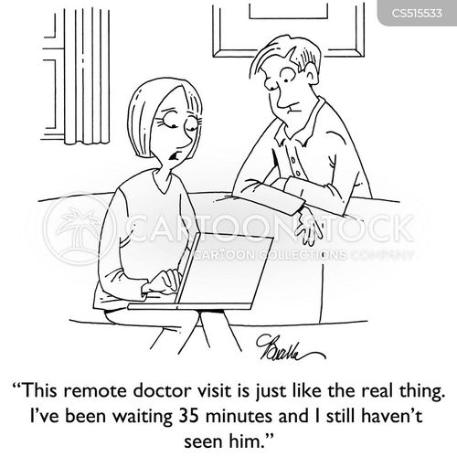 Remote Doctor Cartoons and Comics - funny pictures from CartoonStock