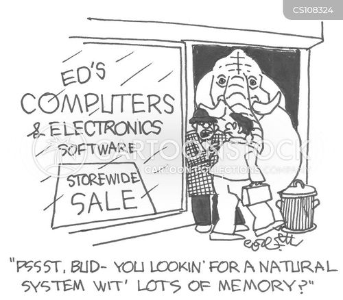 Computer Memory Cartoons and Comics - funny pictures from CartoonStock