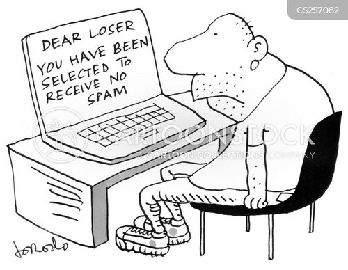Spam Mail Cartoons and Comics - funny pictures from CartoonStock