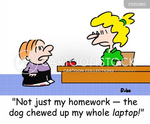 Dog Chew Cartoons and Comics - funny pictures from CartoonStock