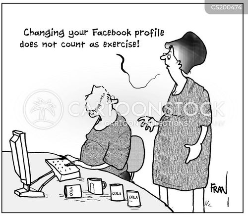 Facebook Profile Cartoons and Comics - funny pictures from CartoonStock