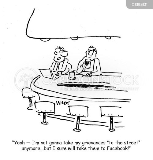 Facebook Outage Cartoons and Comics - funny pictures from CartoonStock