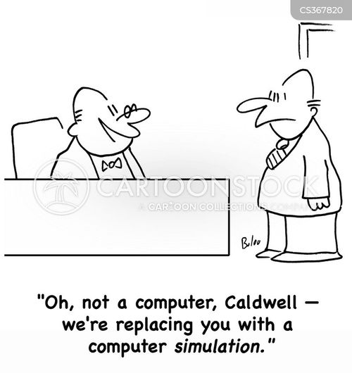 Computer Simulation Cartoons and Comics - funny pictures from CartoonStock