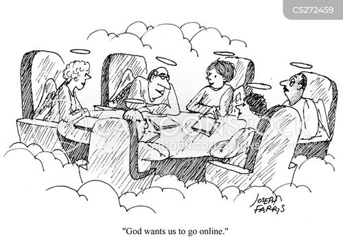 Going Online Cartoons and Comics - funny pictures from CartoonStock