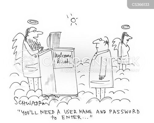 Username Cartoons and Comics - funny pictures from CartoonStock