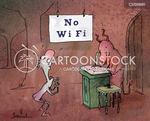 Hellish Punishment Cartoons and Comics - funny pictures from CartoonStock