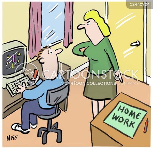 Homework Cartoons and Comics - funny pictures from CartoonStock