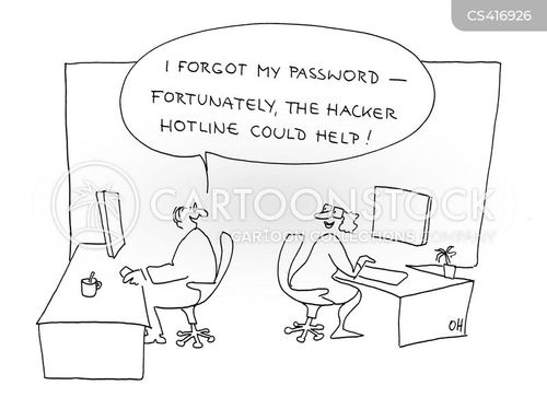 Internet Password Cartoons and Comics - funny pictures from CartoonStock