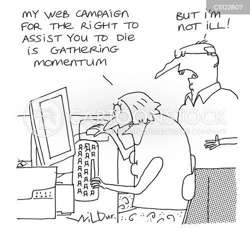 Right To Die Cartoons and Comics - funny pictures from CartoonStock