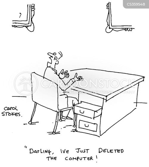 Word Processor Cartoons and Comics - funny pictures from CartoonStock