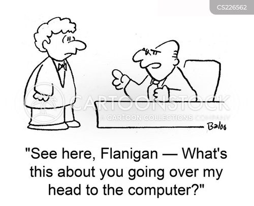 Over Your Head Cartoons and Comics - funny pictures from CartoonStock