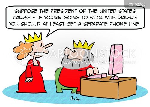 Dial-up Cartoons and Comics - funny pictures from CartoonStock