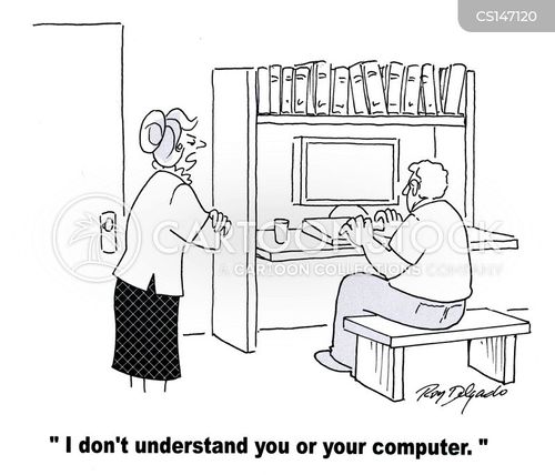 Computer Literate Cartoons and Comics - funny pictures from CartoonStock