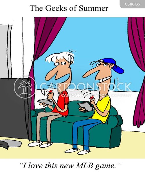 Mlb Cartoons and Comics - funny pictures from CartoonStock