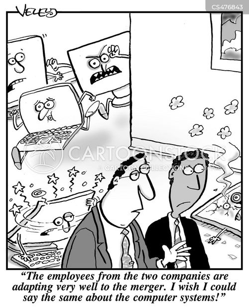 Computer Glitch Cartoons and Comics - funny pictures from CartoonStock