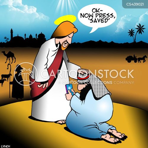 Savior Cartoons and Comics - funny pictures from CartoonStock