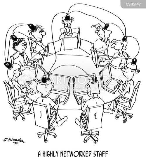 Corporate Networking Cartoons And Comics - Funny Pictures From Cartoonstock