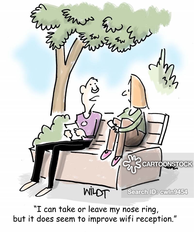 Wifi Signal Cartoons and Comics - funny pictures from CartoonStock