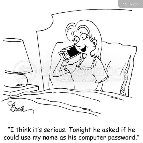 Computer Password Cartoons and Comics - funny pictures from CartoonStock