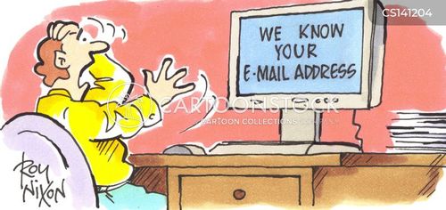 Email Address Cartoons and Comics - funny pictures from CartoonStock