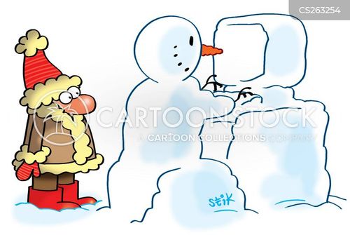 Funny Snowman Cartoons and Comics - funny pictures from CartoonStock