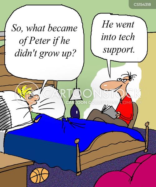 Peter Pan Cartoons and Comics - funny pictures from CartoonStock