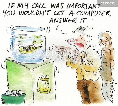 Tin Can Phone Cartoons and Comics - funny pictures from CartoonStock