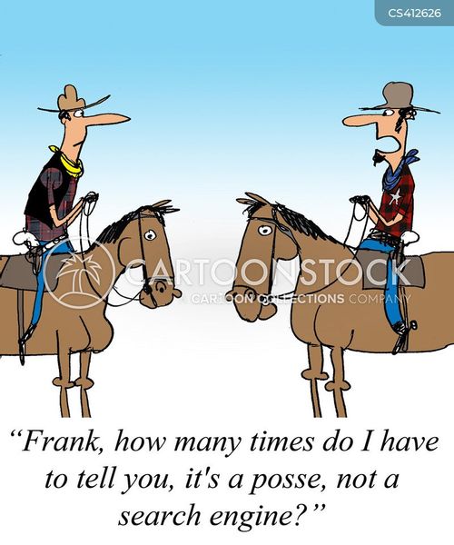 Posse Cartoons and Comics - funny pictures from CartoonStock