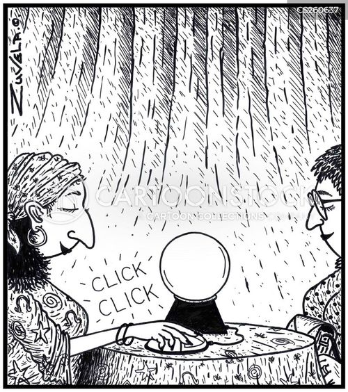 Predict The Future Cartoons and Comics - funny pictures from CartoonStock