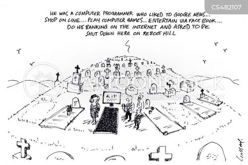 Rebooting Cartoons and Comics - funny pictures from CartoonStock