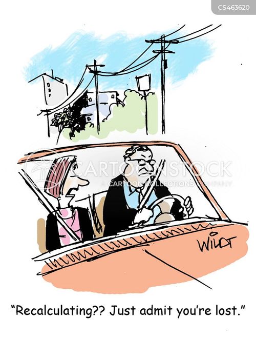 Recalculating Cartoons and Comics - funny pictures from CartoonStock