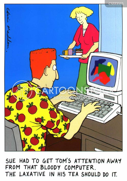 Computer Tricks Cartoons and Comics - funny pictures from CartoonStock
