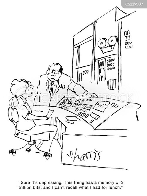 Bad Memory Cartoons and Comics - funny pictures from CartoonStock