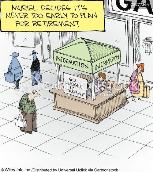 Information Booth Cartoons and Comics - funny pictures from CartoonStock