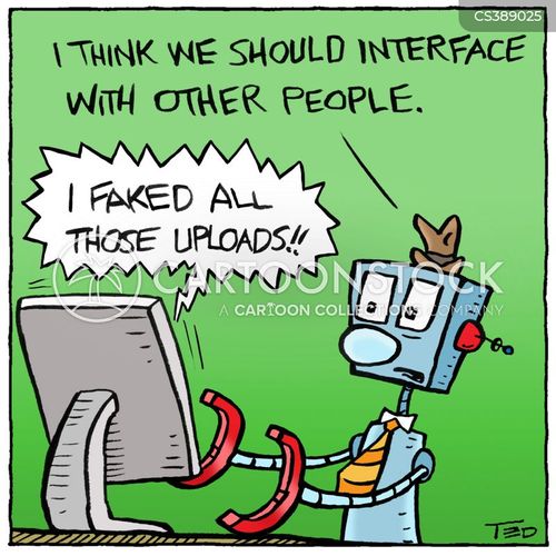 Interfaced Cartoons and Comics - funny pictures from CartoonStock