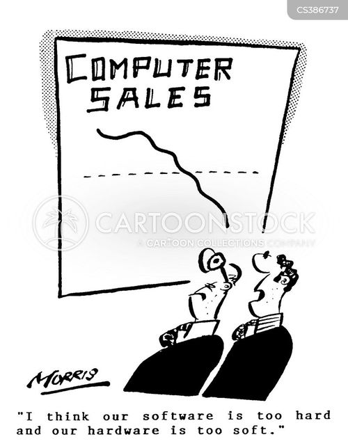 Soft Sales Cartoons and Comics - funny pictures from CartoonStock